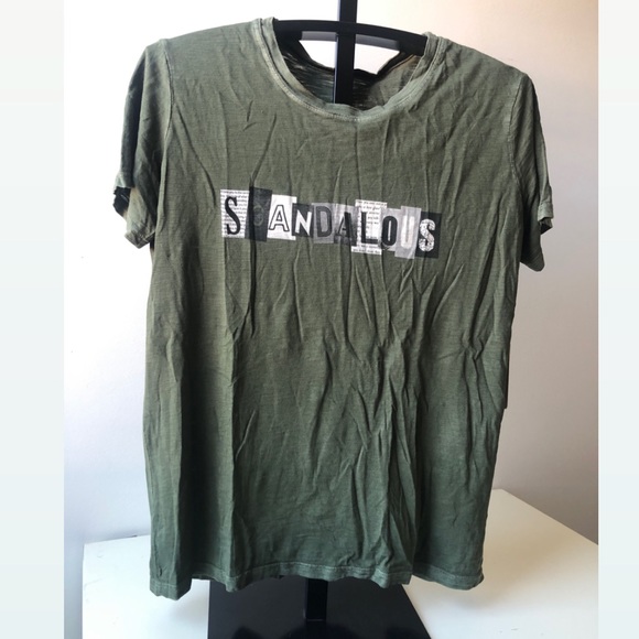Tyler Jacobs | Tops | Tyler Jacobs Scandalous Tee | Poshmark